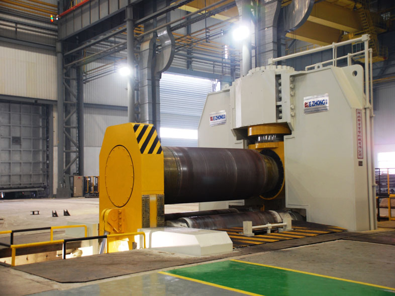 Three Roller Bending Machine, Steel Plate Bending/Folding Machine, 3 ...