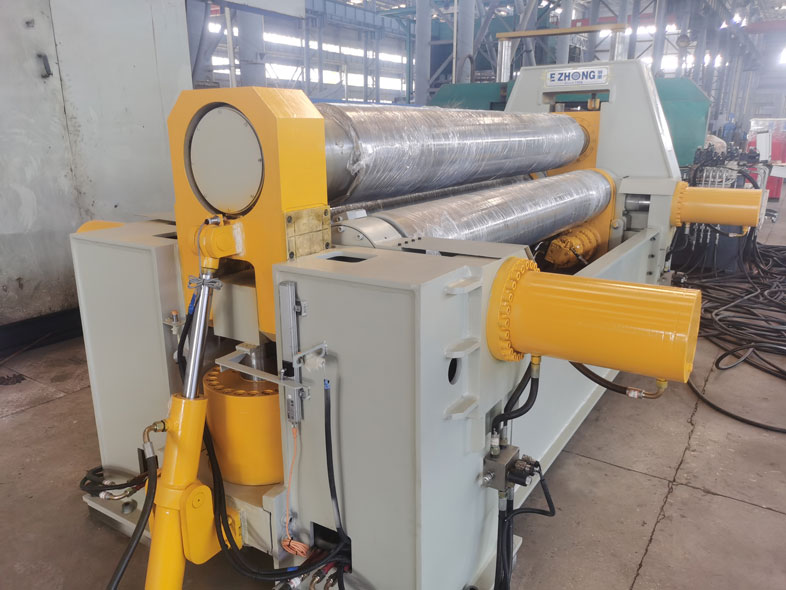 3 Roll Plate Bending Machine, Metal Plate Bending, Bending Machine ...